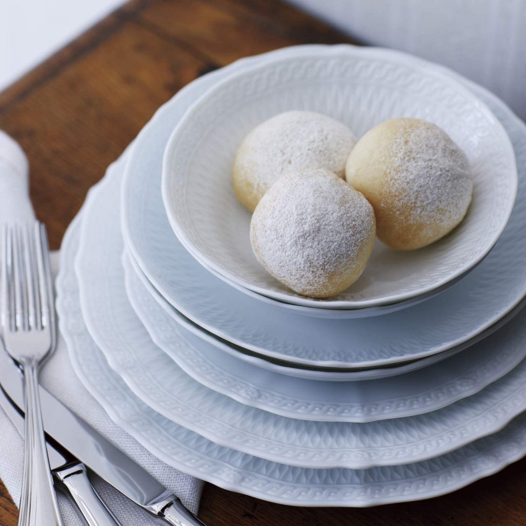 Cher Blanc Premium Porcelain 17cm Cake Plate Set of 4 - Noritake ...