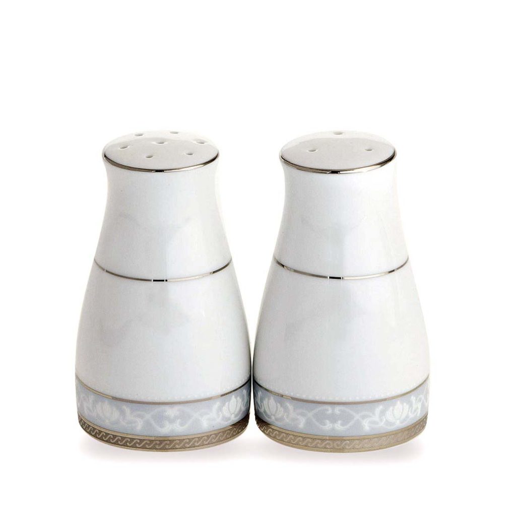 Noritake | Formal Dinnerware | Hampshire Platinum Salt & Pepper Shaker