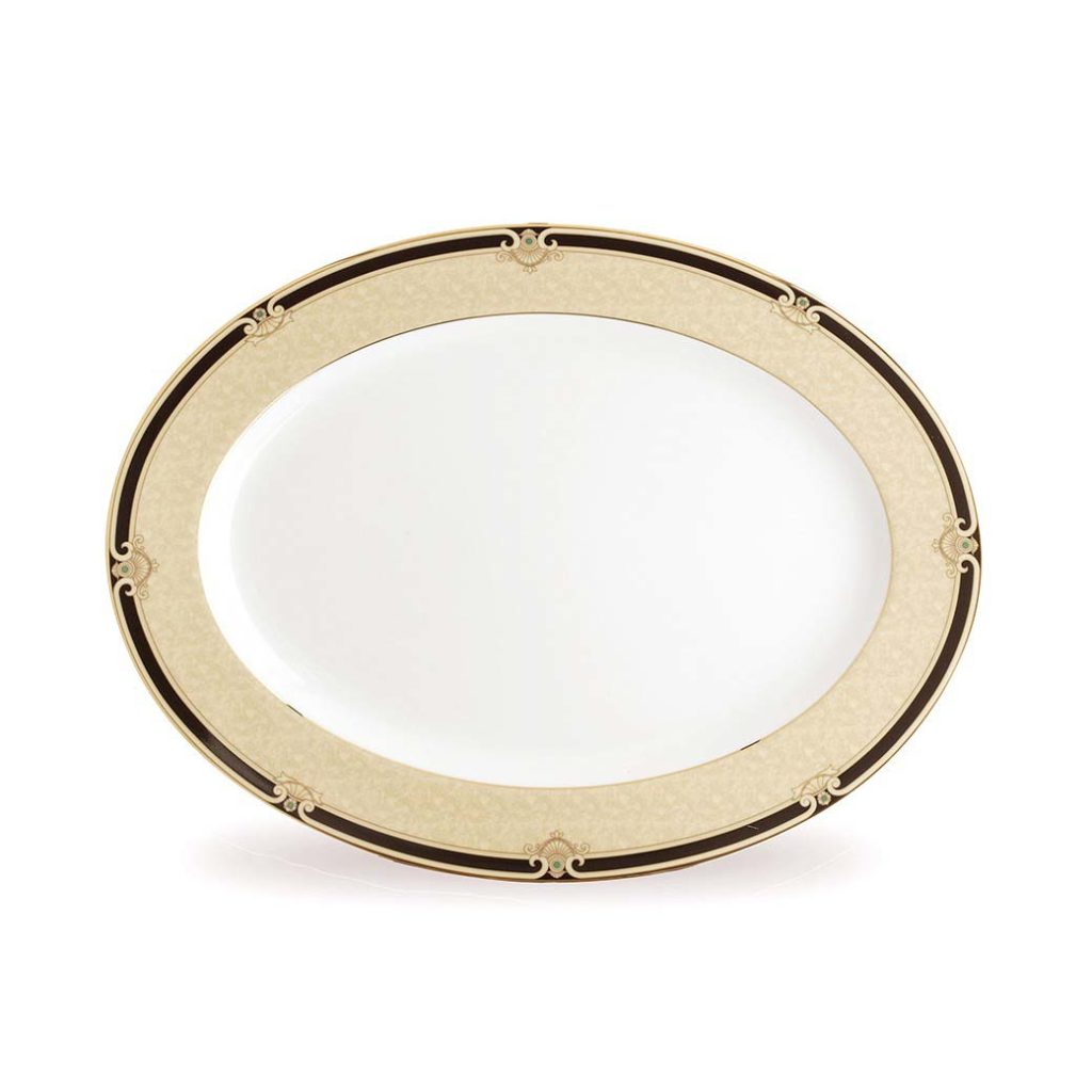 Noritake | Formal Dinnerware | Braidwood Oval Platter