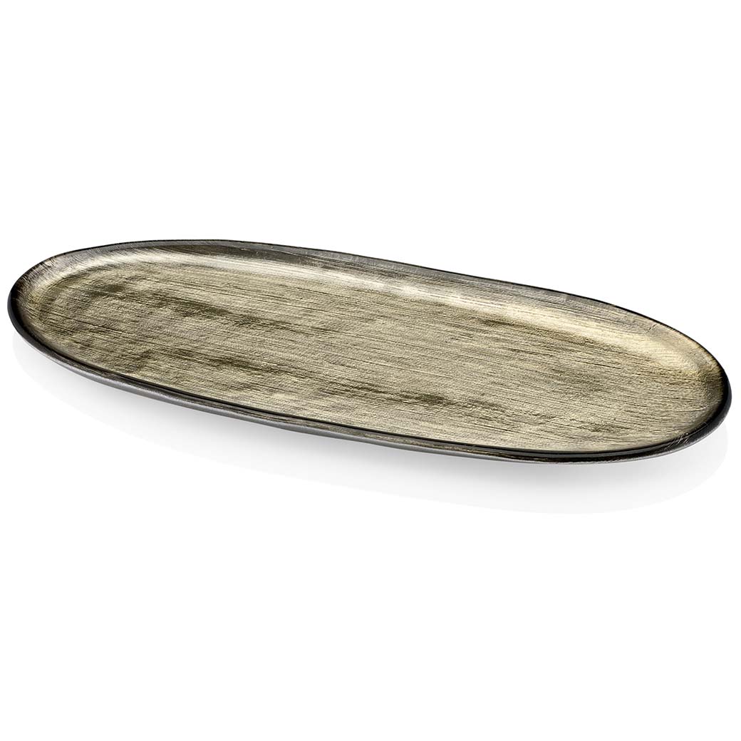 Bombay Oval Platter Beige 1 - Noritake Australia Pty Ltd